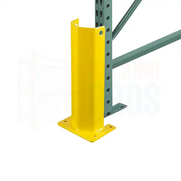 Floor-Anchored Pallet Rack Column Protectors – Racking Pros